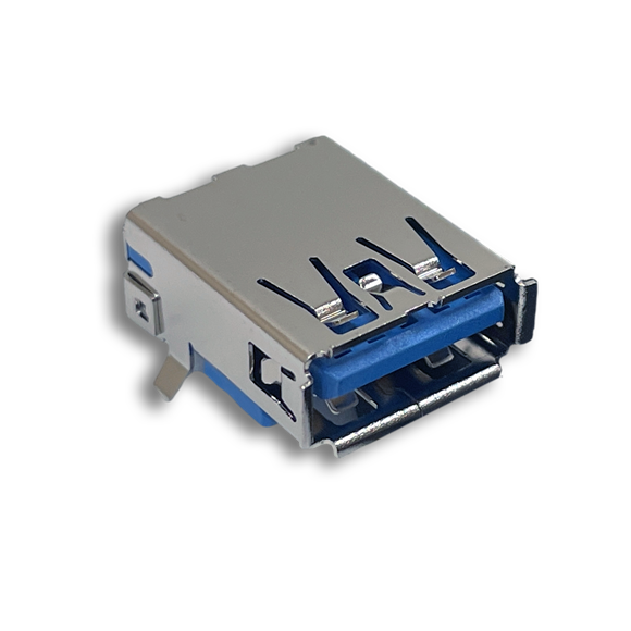 USB Type-A 3.0 Connector, Right Angle Horizontal Thru-Hole, Tray ...